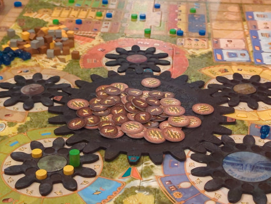 Cascadia: Rolling Rivers board game, by Randy Flynn, published by ...